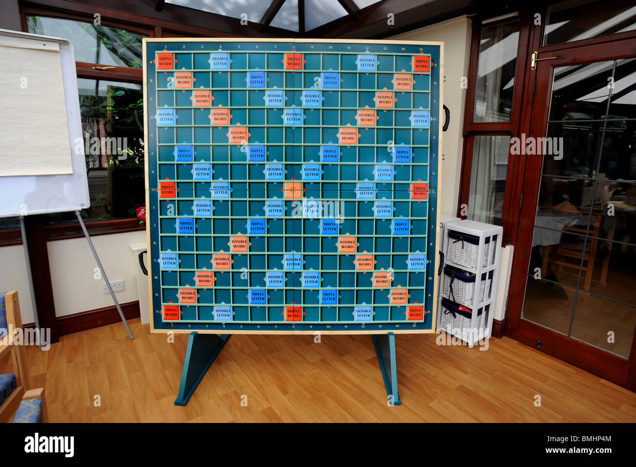 A giant Scrabble board Stock Photo - Alamy