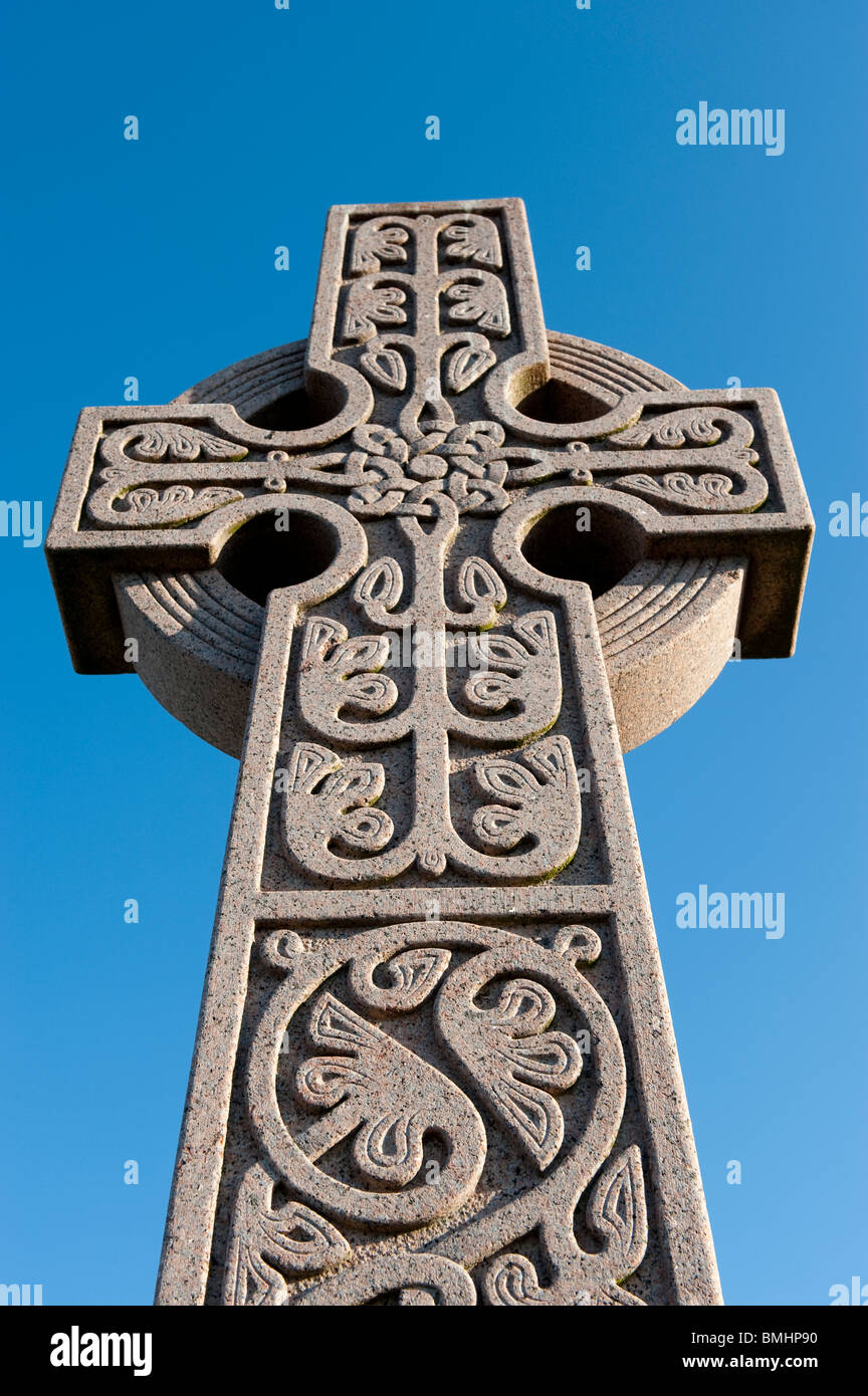 Scottish celtic cross hi-res stock photography and images - Alamy
