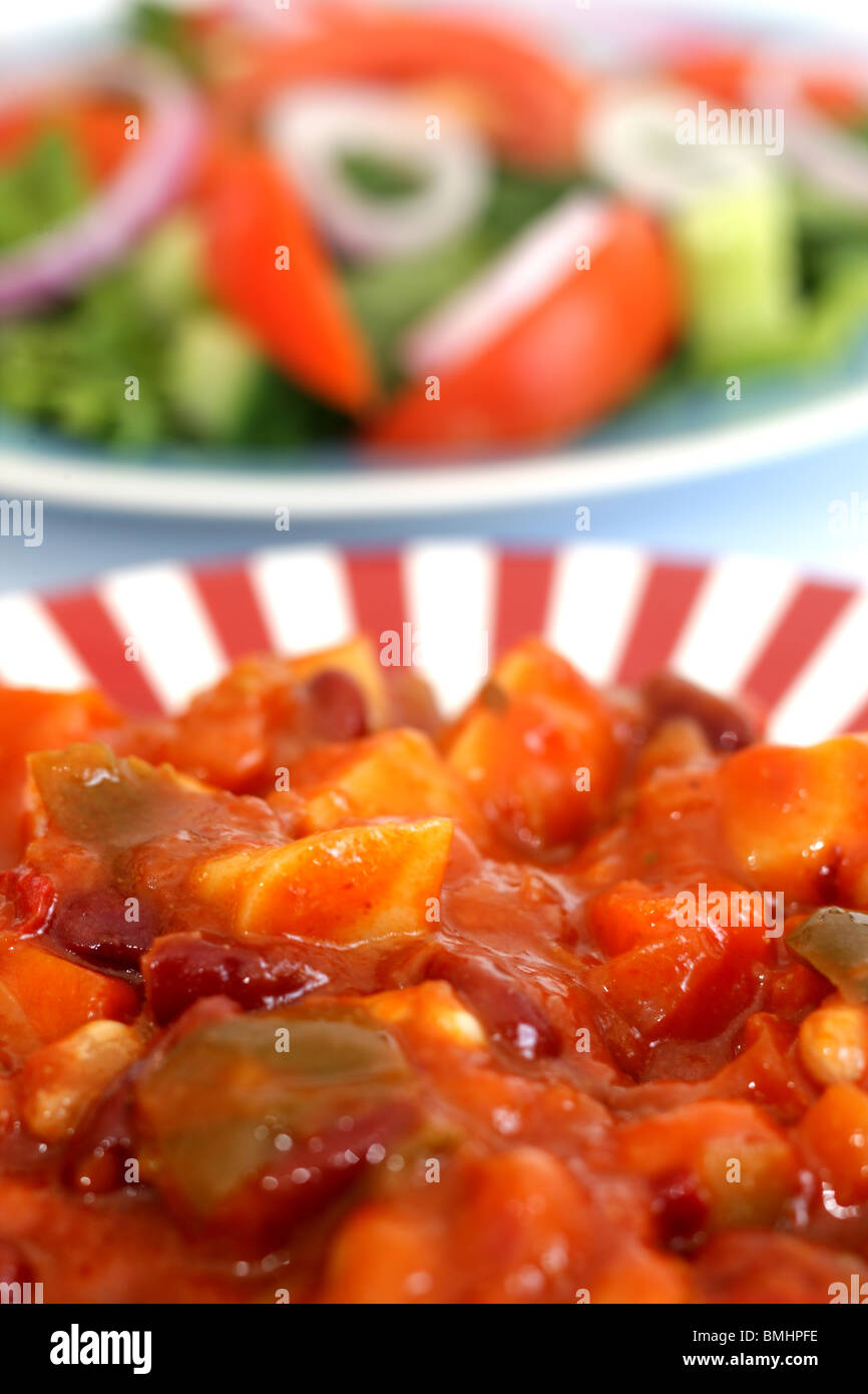 Mixed vegetable chilli hi-res stock photography and images - Alamy