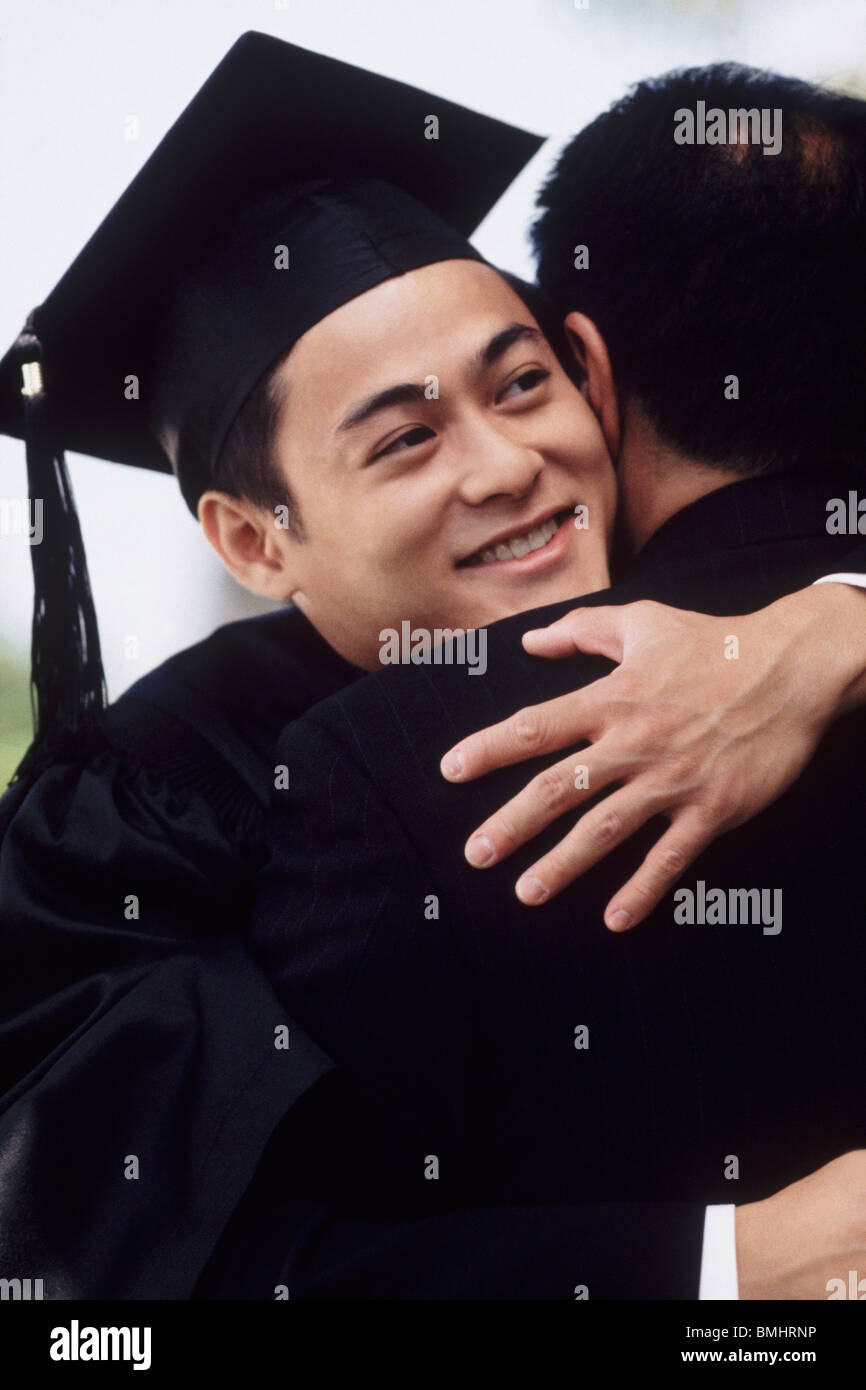Asian graduation father hi-res stock photography and images - Alamy