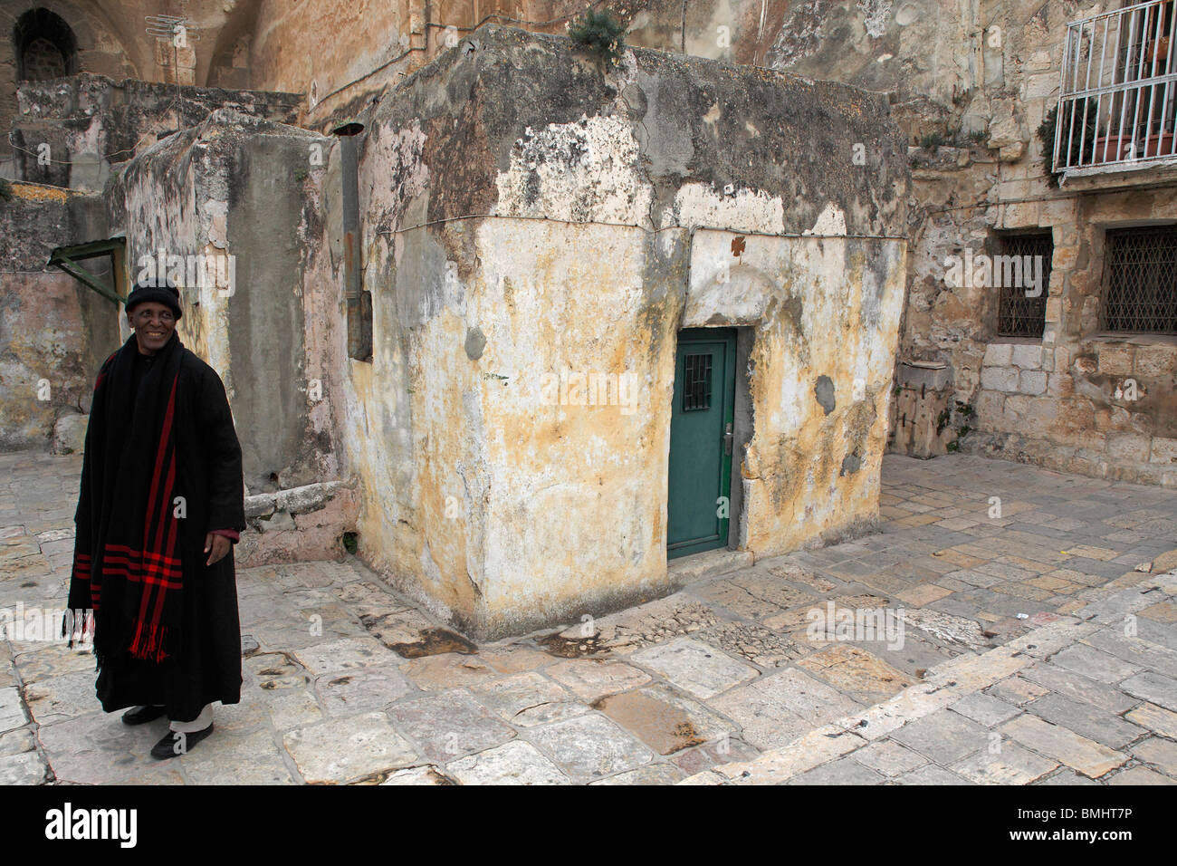 Israel,Jerusalem,Ethiopian Monastery,Ethiopian Coptic Monastery Stock ...
