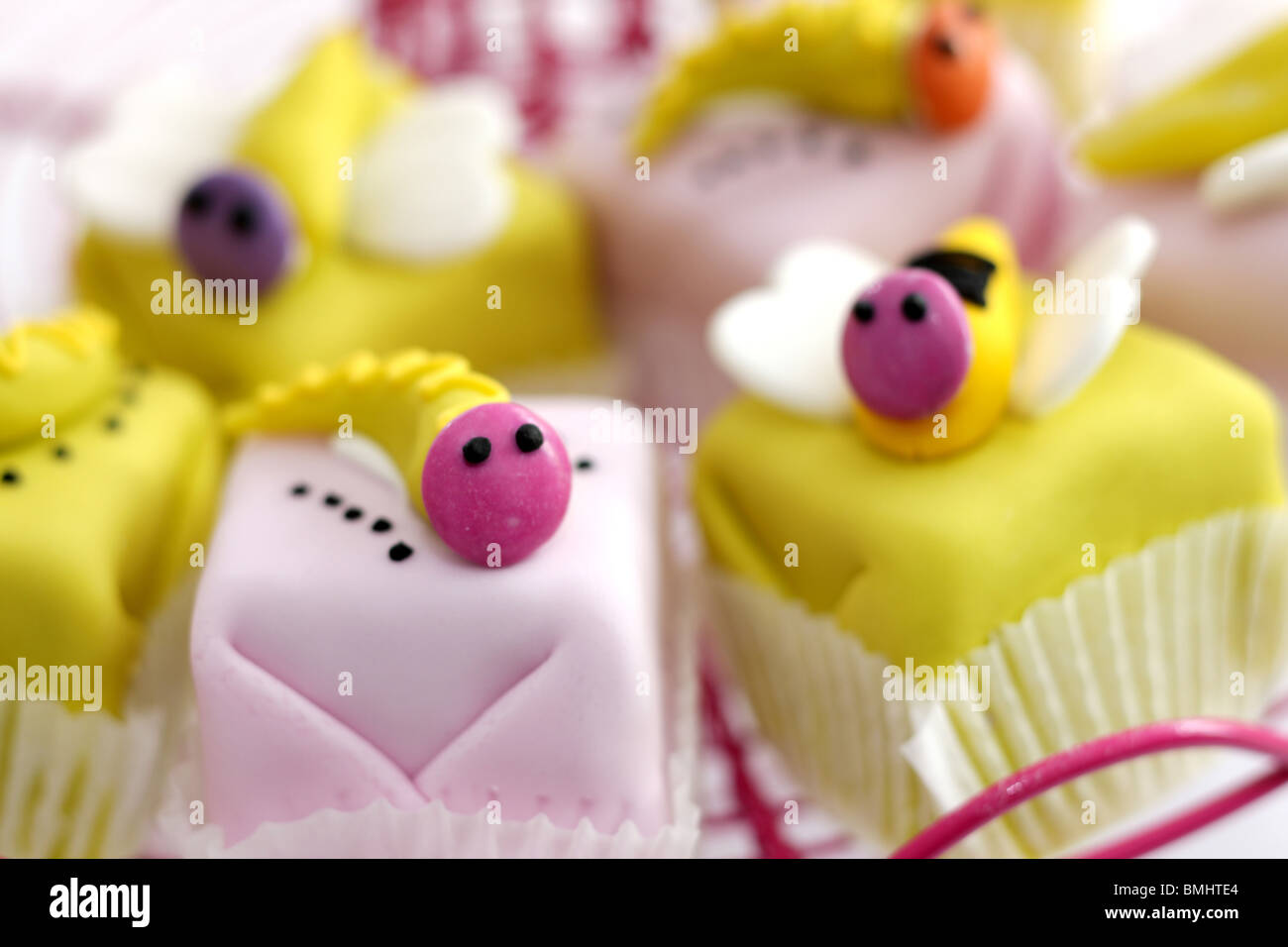 Mini Bug Cup Cakes Stock Photo - Alamy