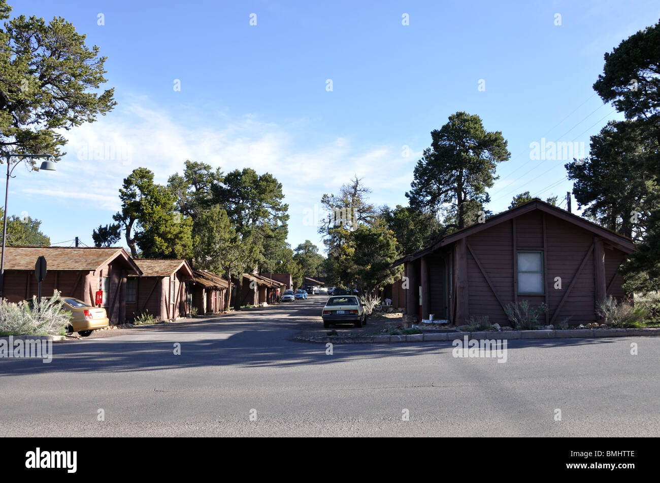 Maswik Lodge cabins, Grand Canyon, Arizona, USA Stock Photo - Alamy