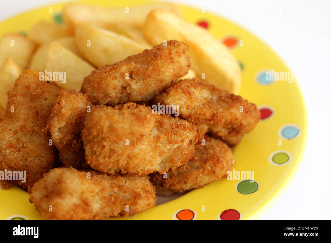 Scampi and Chips Stock Photo - Alamy