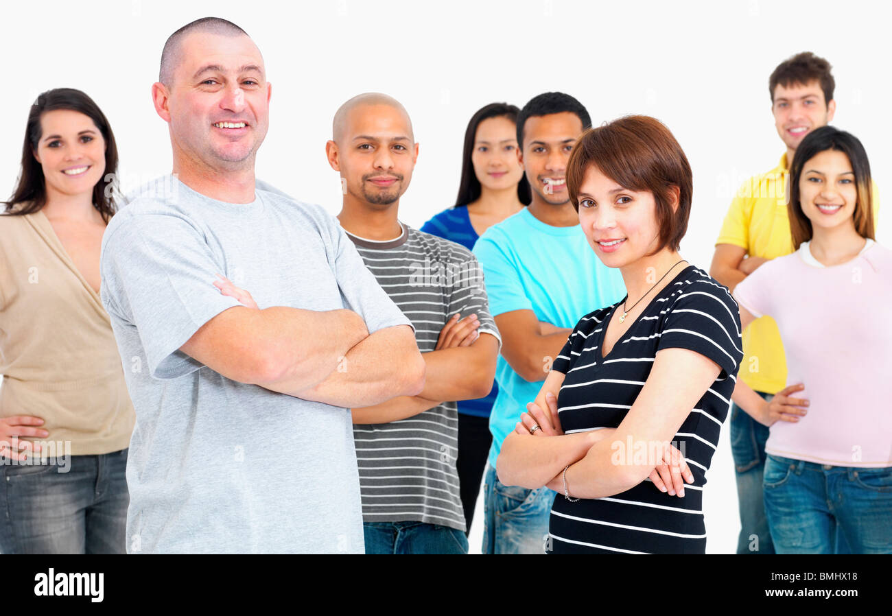 Diverse group of people cutout hi-res stock photography and images - Alamy