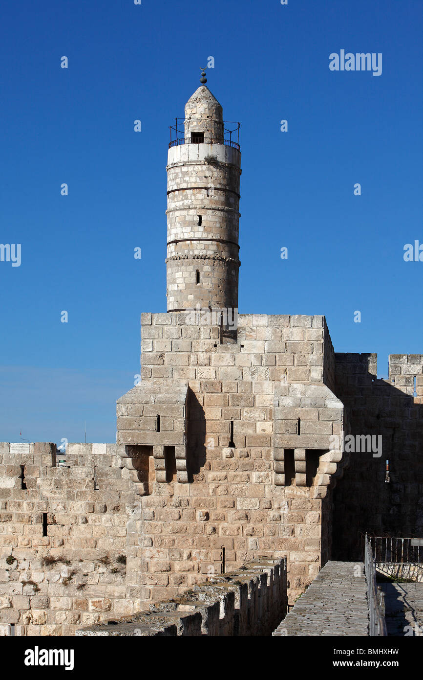 Israel,Jerusalem,Old city,Citadel,David's Tower Stock Photo - Alamy