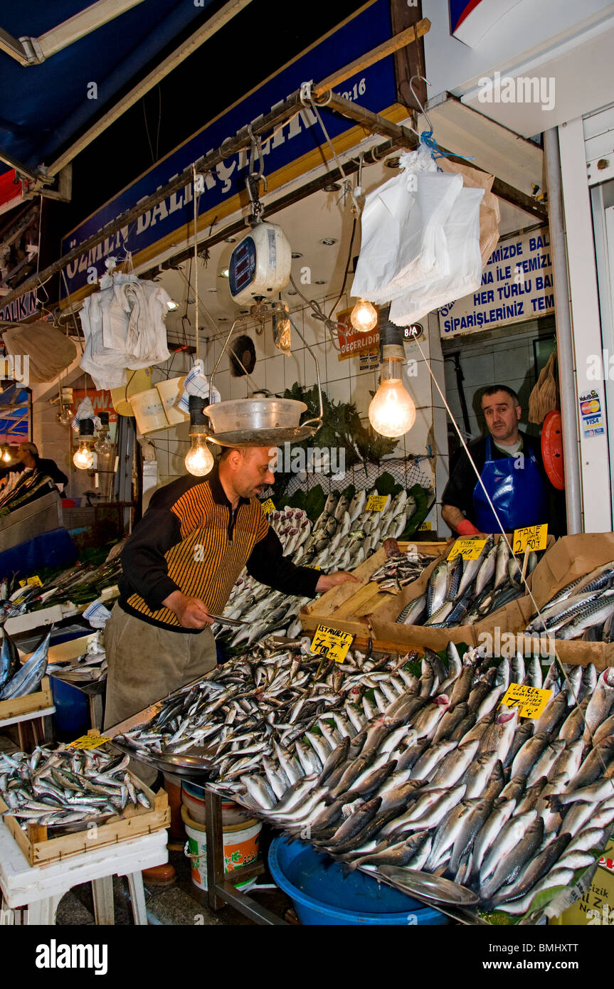 Turkish fishing village market hi-res stock photography and images - Alamy