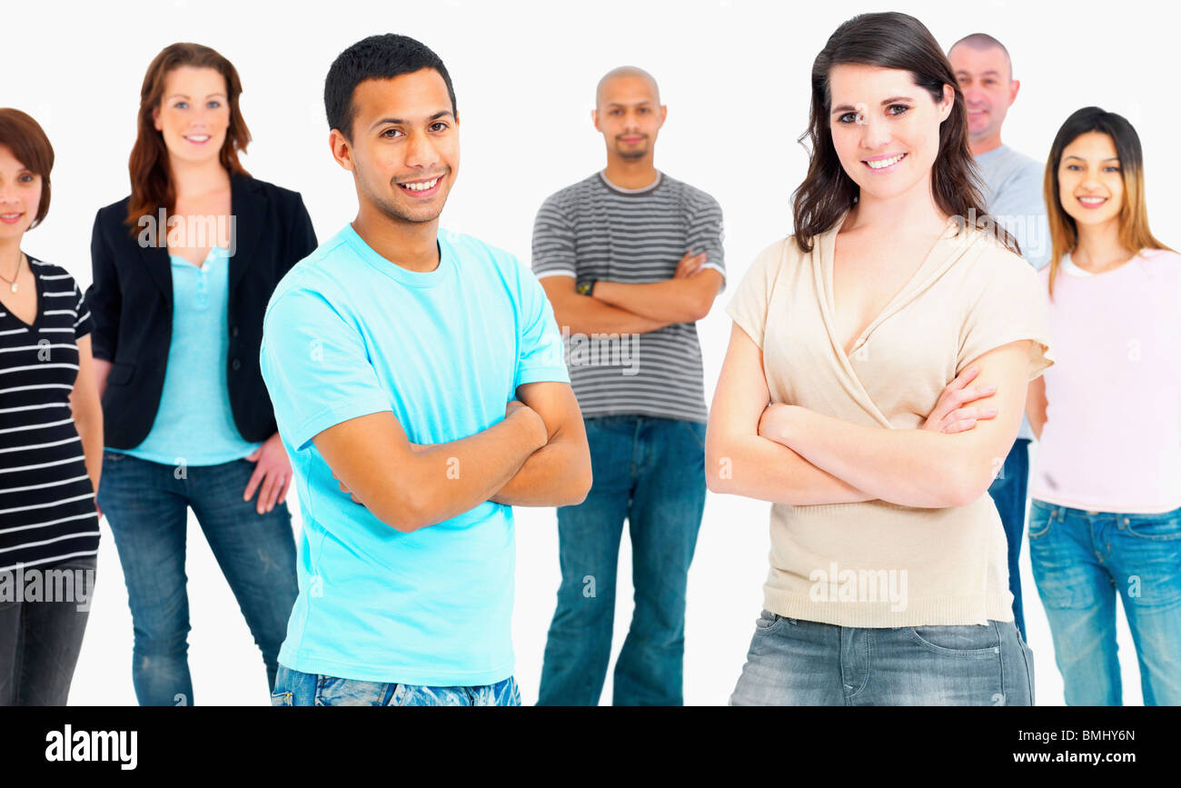 group of people Stock Photo - Alamy