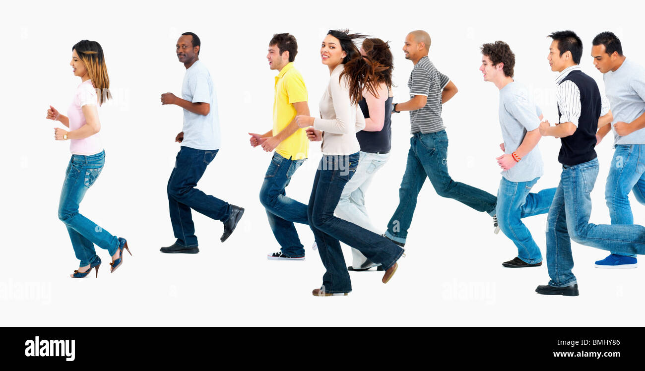 group of people running Stock Photo - Alamy group of people running Stock Photo - Alamy