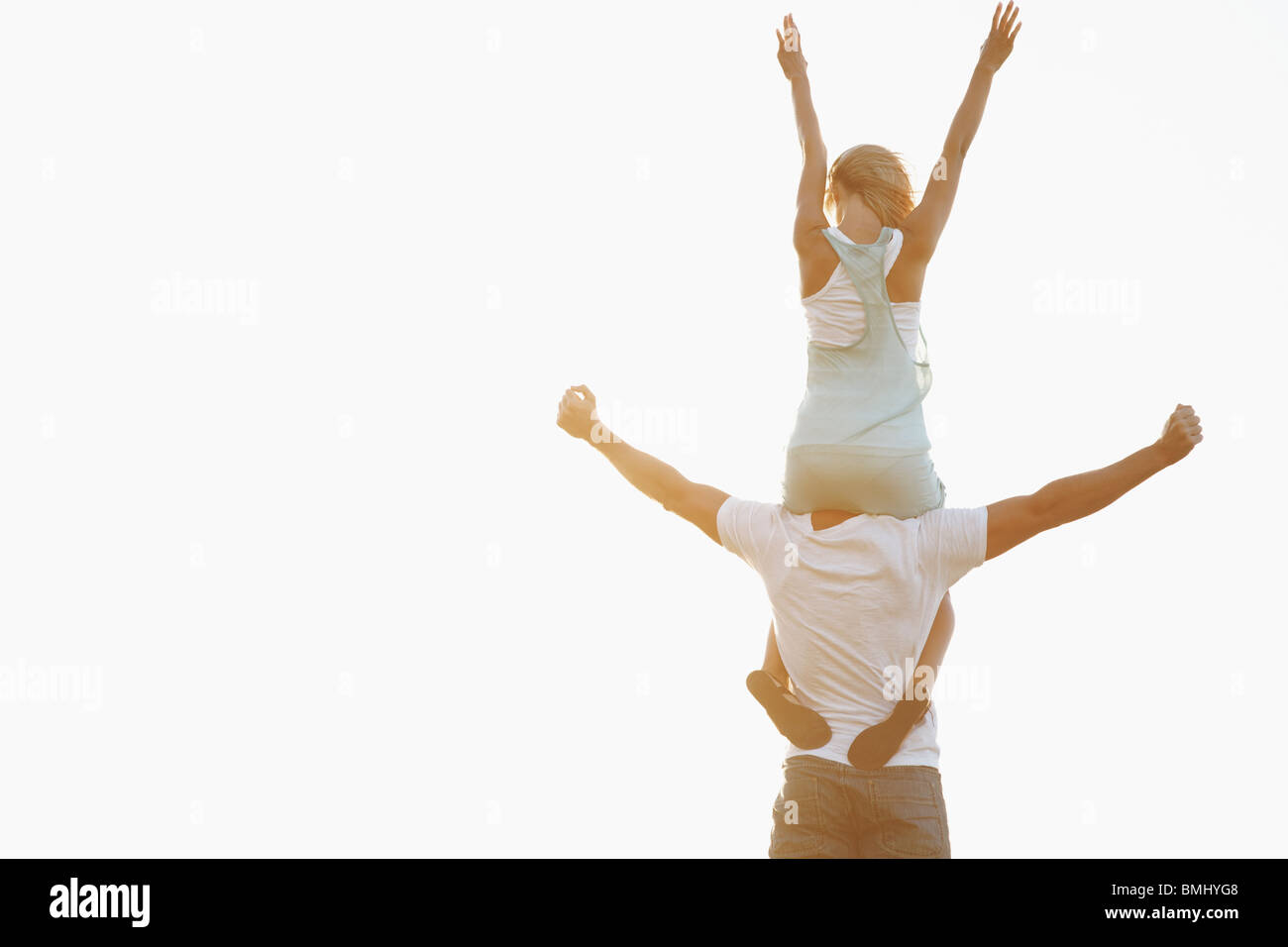 Woman smiling happiness piggy Cut Out Stock Images & Pictures - Alamy