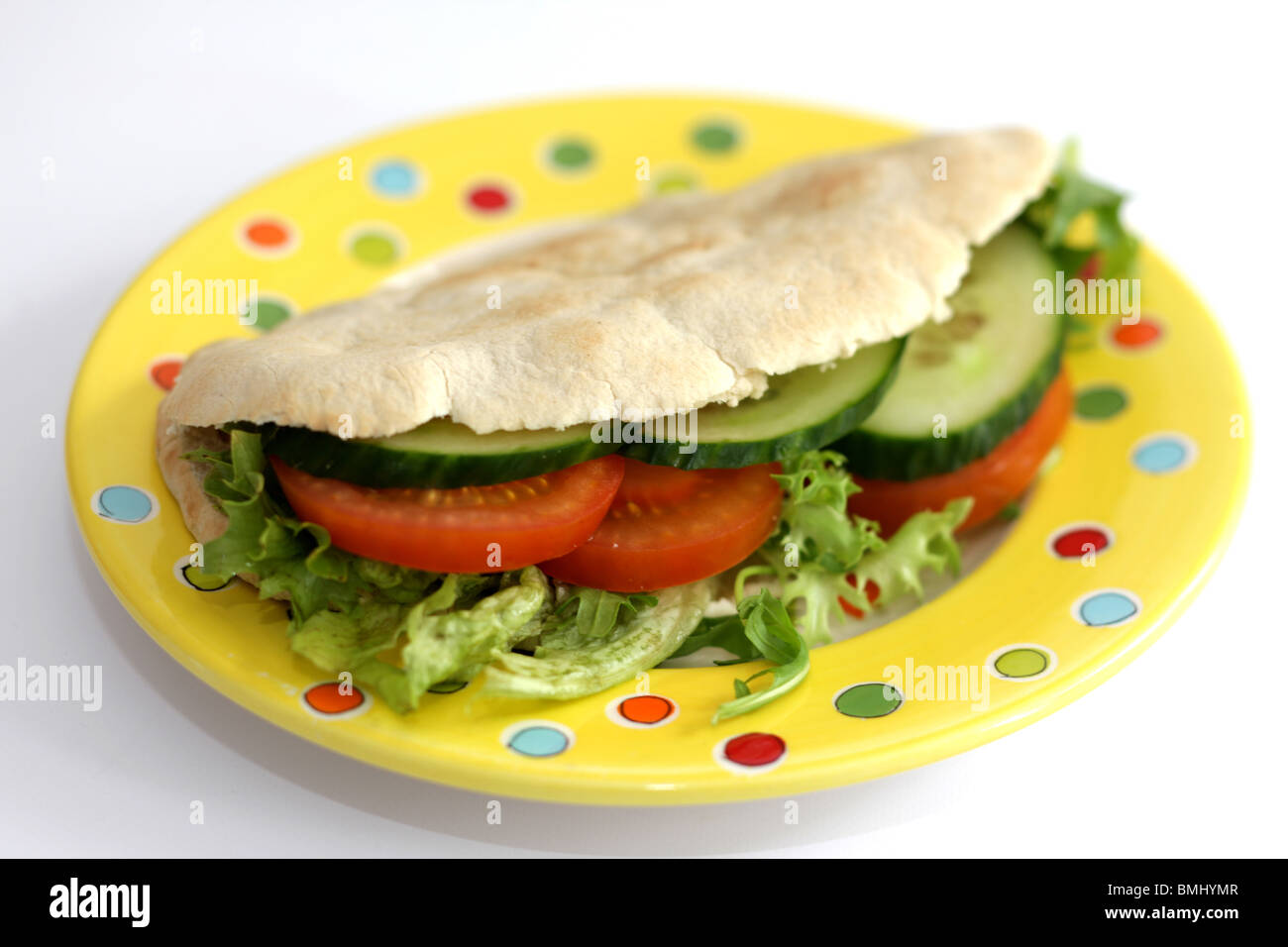 Pitta salad hi-res stock photography and images - Alamy