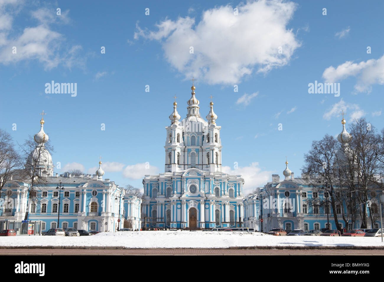 Smolny church hi-res stock photography and images - Alamy