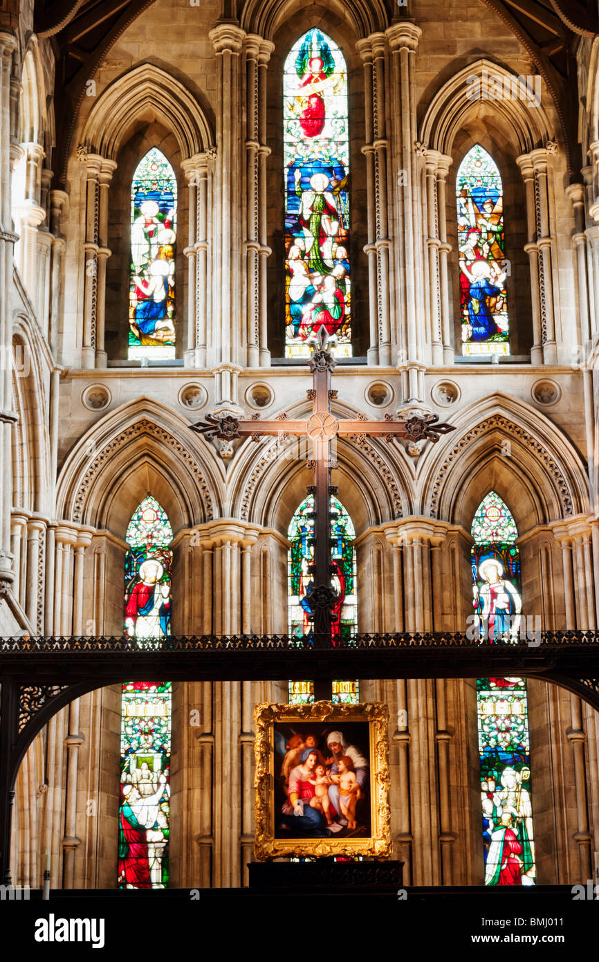 Hexham Abbey, Hexham, Northumberland, England, UK Stock Photo - Alamy
