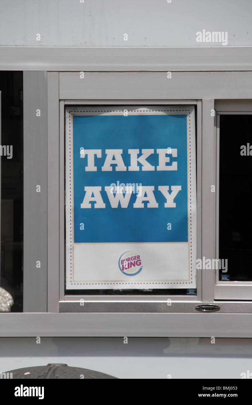 Burger king take away hi-res stock photography and images - Alamy