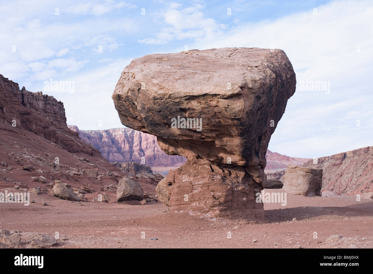 Rock formation in Arizona desert Stock Photo - Alamy