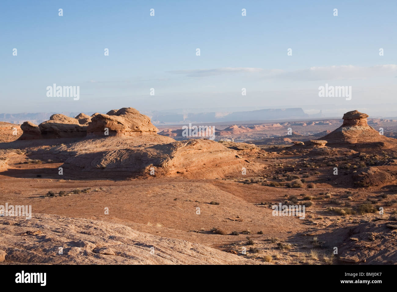 Vermillion cliffs in Arizona desert Stock Photo - Alamy