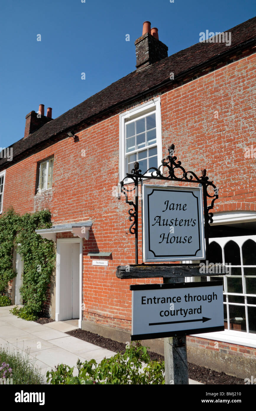 Jane Austen's House Museum, in the picturesque village of Chawton ...