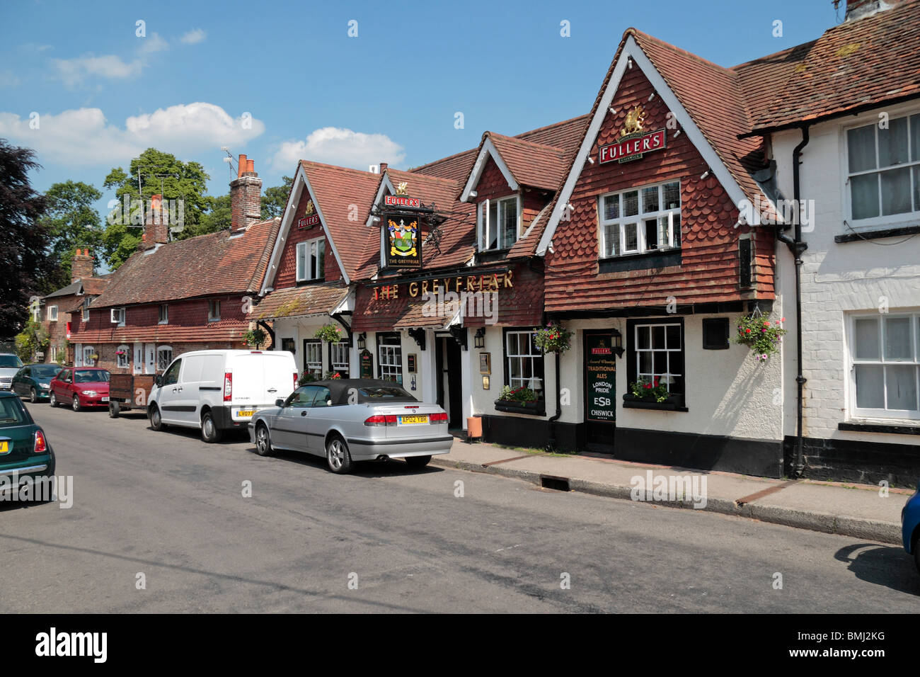 The Greyfriar public house in Chawton Hampshire England (located ...