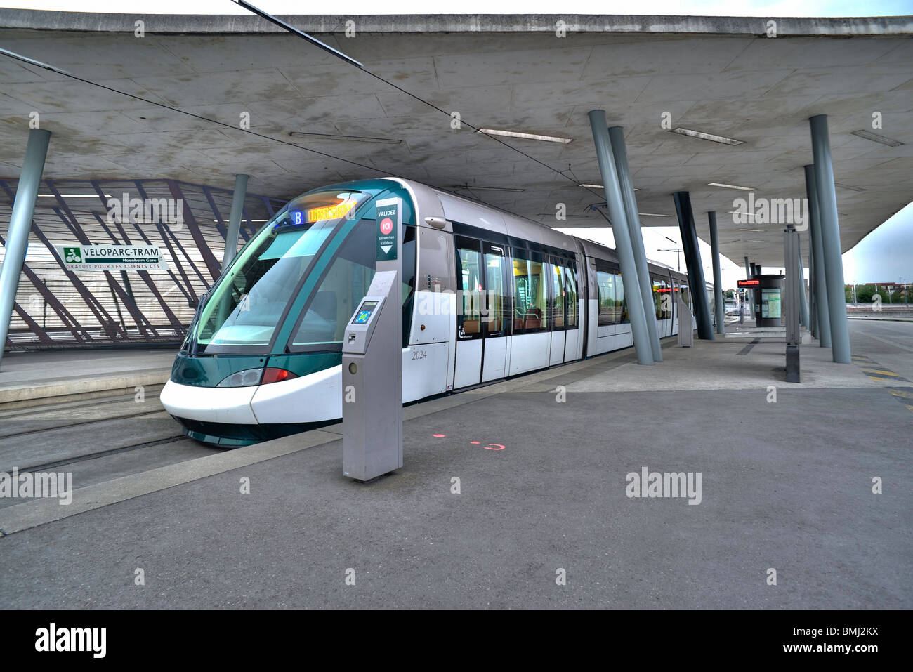 Strasbourg, Tramway near Republique Stock Photo - Alamy