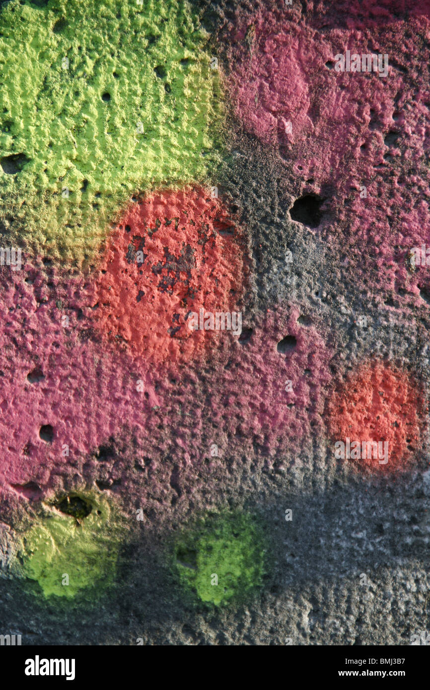 Graffiti colourful art artwork yellow red purple paint hi-res stock ...