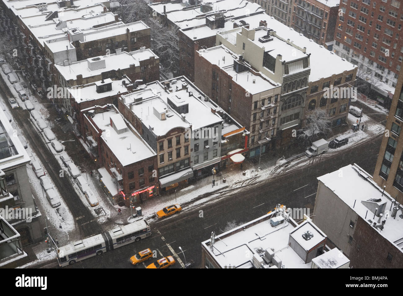 Winter urban landscape snow hi-res stock photography and images - Alamy