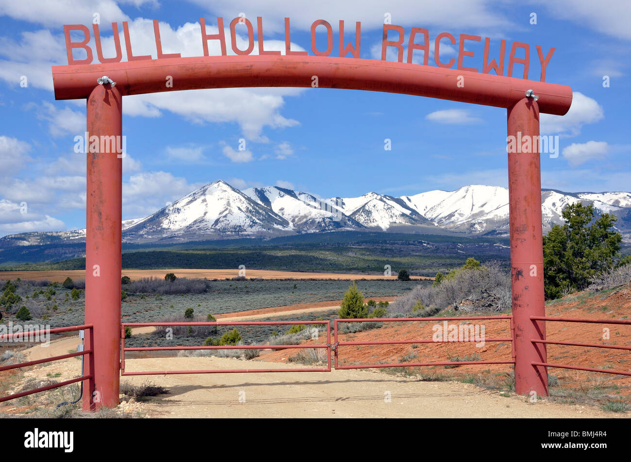 Bull Hollow Raceway, Monticello, Utah, USA Stock Photo - Alamy