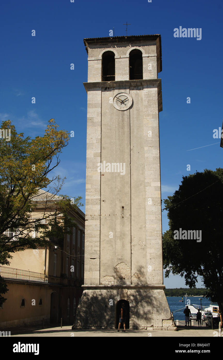 Cathedral of the Assumption of the Virgin Mary. The bell tower. Pula ...