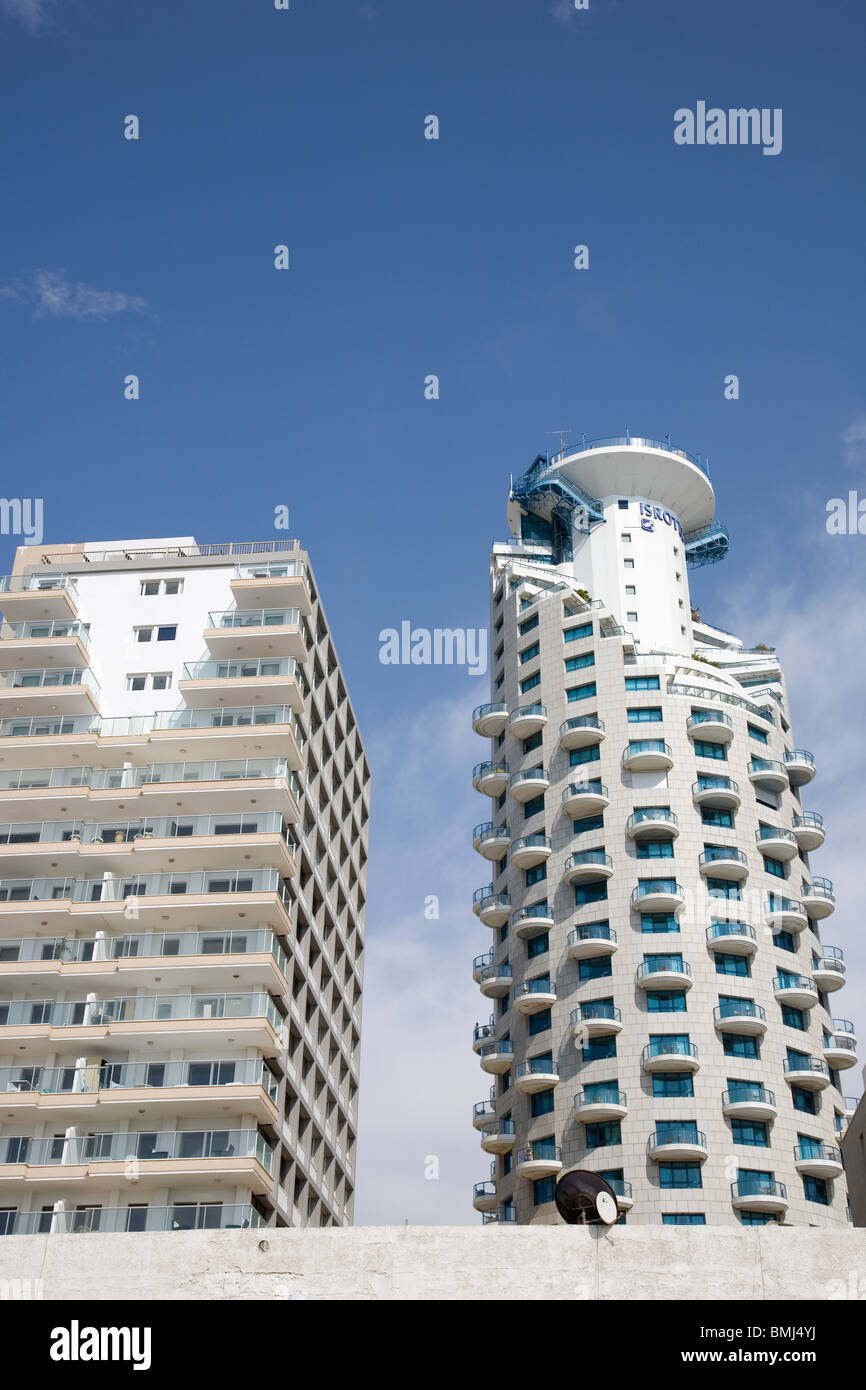 Tel Aviv Seafront Architceture - high rise buildings- Isrotel on right ...
