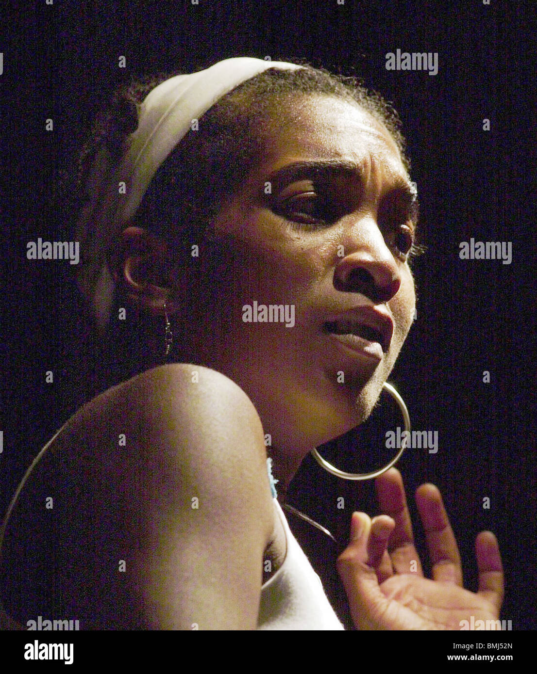 AFRO CUBAN SINGER YUSA PERFORMING AT RONNIE SCOTTS LODON UK Stock Photo ...