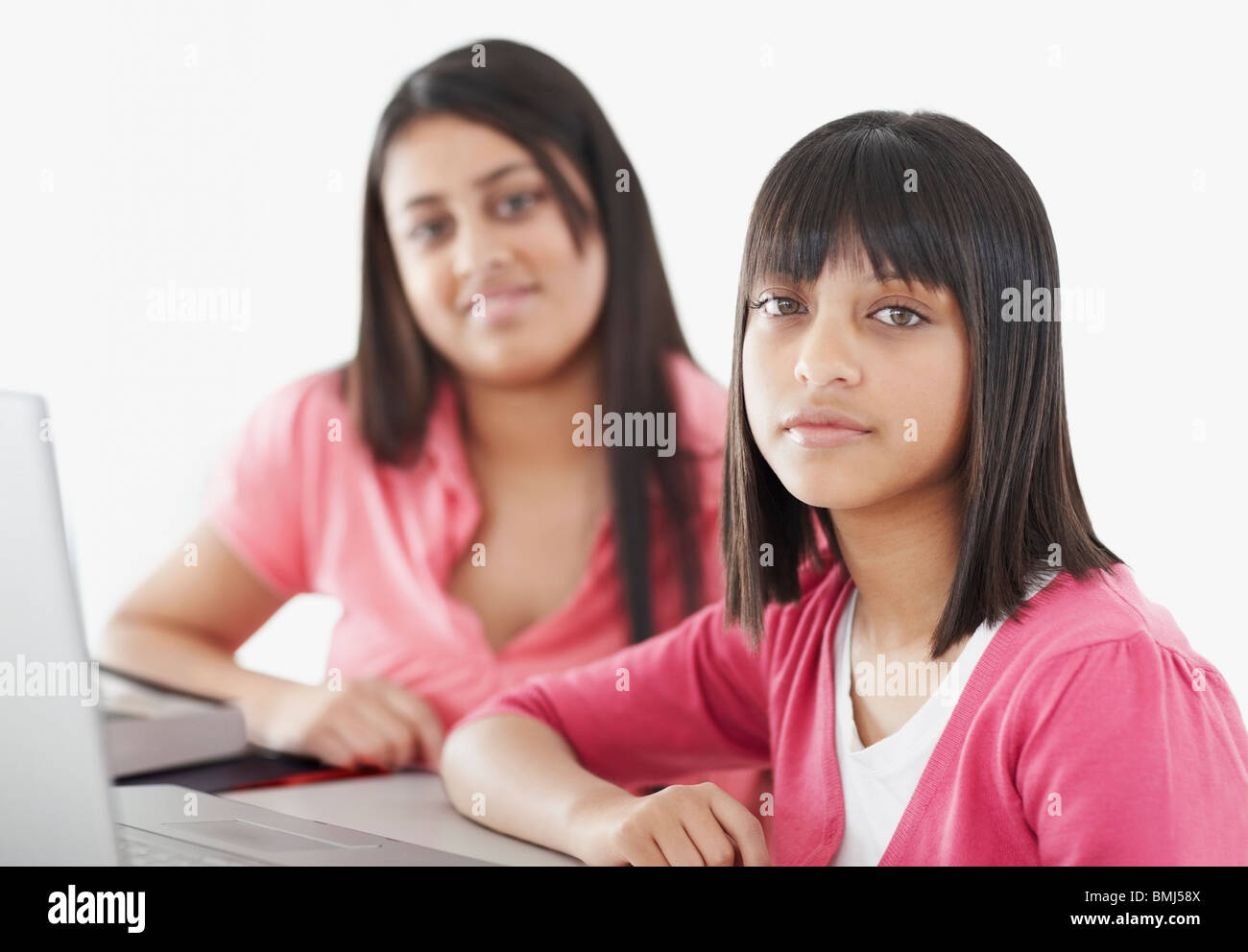 Students working on laptops Stock Photo - Alamy