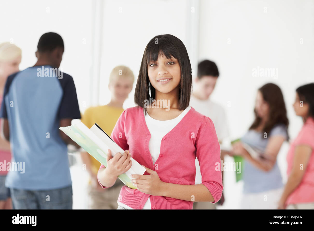 Student at school Stock Photo - Alamy