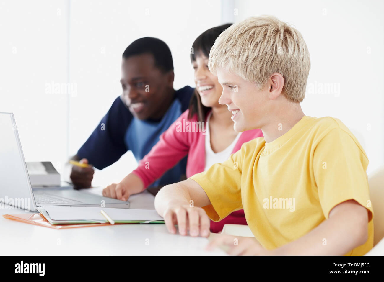 Students in classroom Stock Photo - Alamy