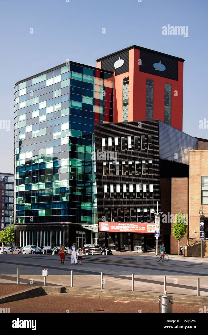 Digital World Centre, opposite the Lowry, Salford Quays, Manchester, UK ...
