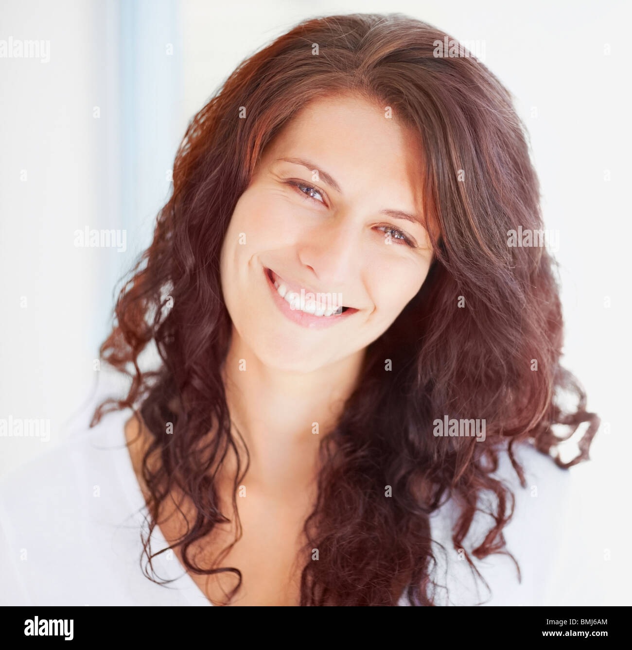 Cute happy beautiful woman hi-res stock photography and images - Alamy