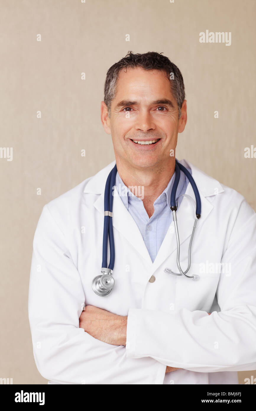 Portrait of a doctor Stock Photo - Alamy
