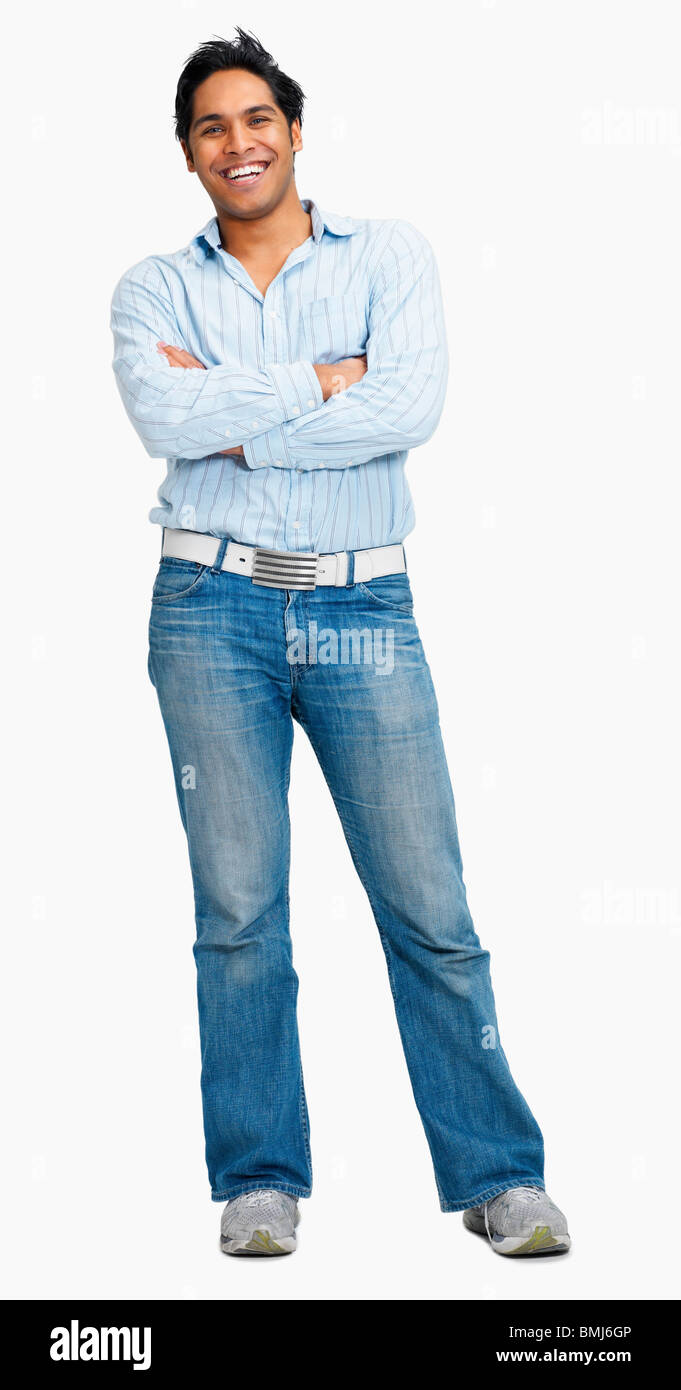 Portrait shot young biracial man hi-res stock photography and images ...