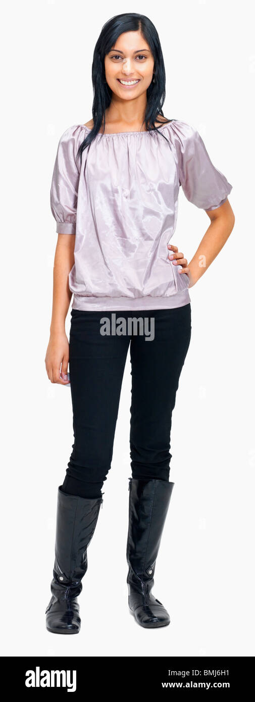 Portrait of a stylish young woman Stock Photo - Alamy