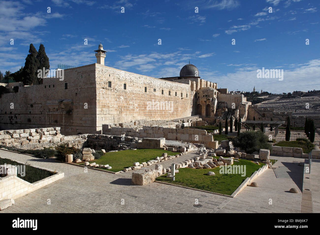 Israel,Jerusalem,El Aksa Mosque,excavations Stock Photo - Alamy