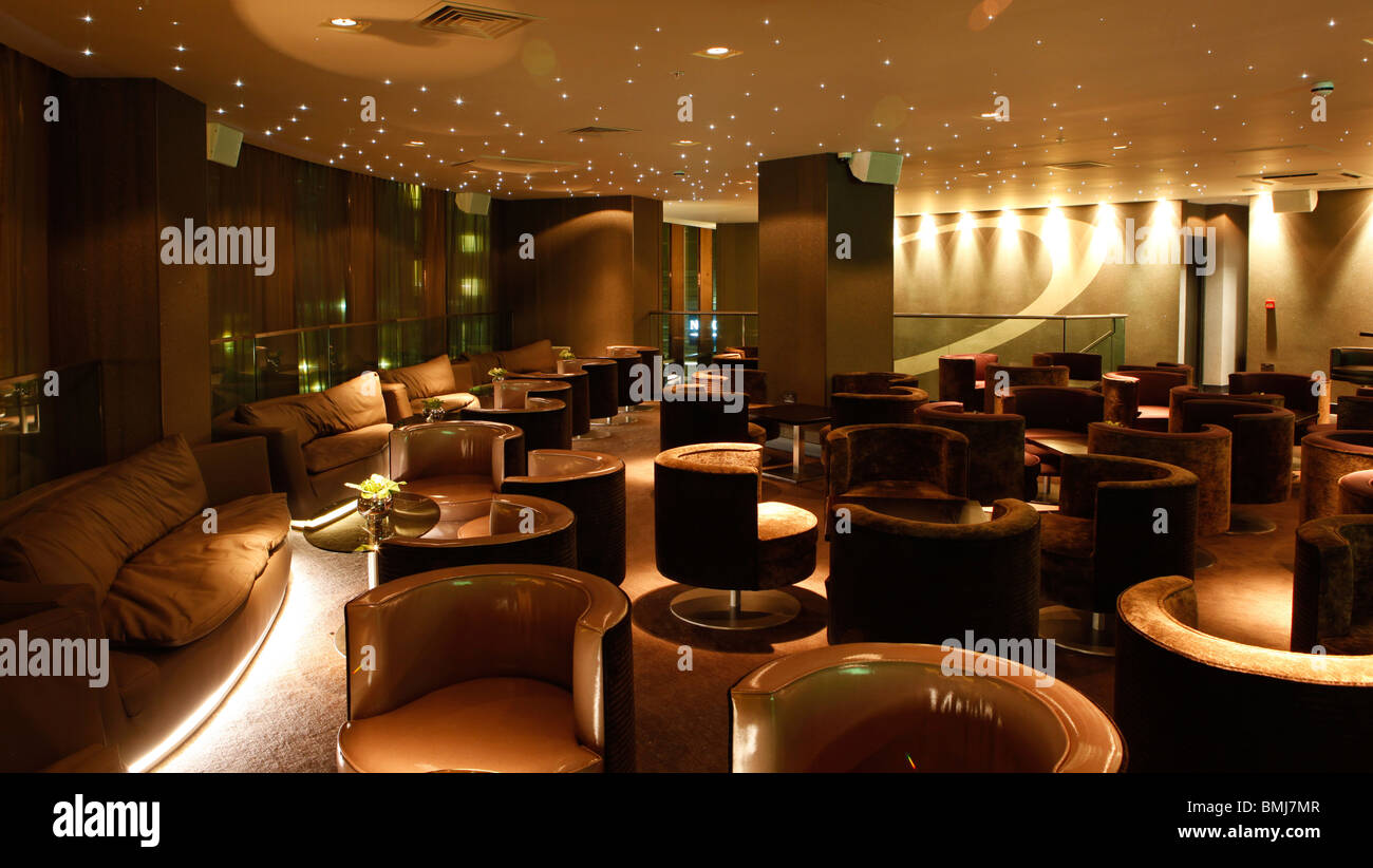 Nuvo bar in Brindleyplace, Birmingham, West Midlands, England, UK Stock ...