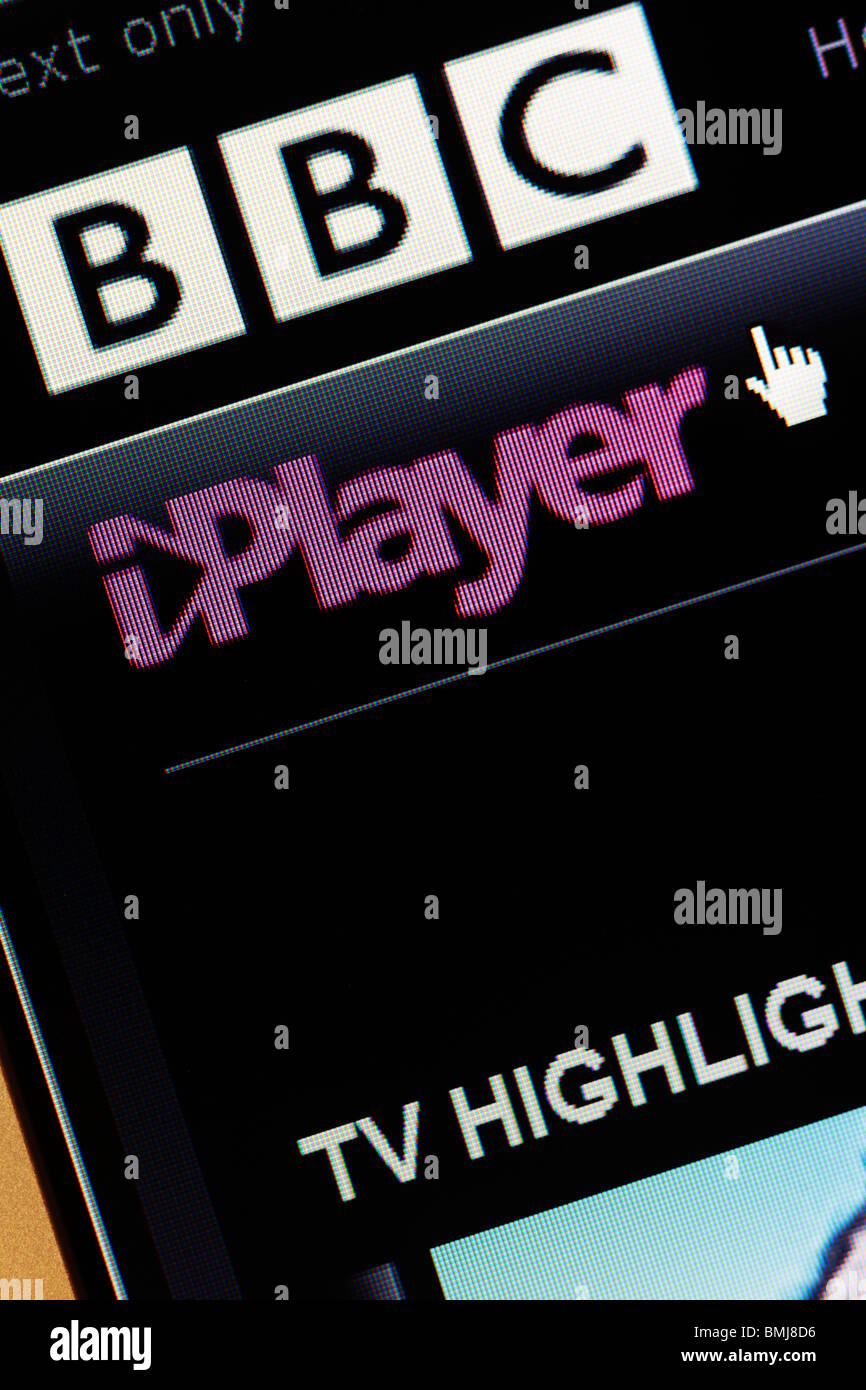 BBC Iplayer EDITORIAL ONLY Stock Photo - Alamy