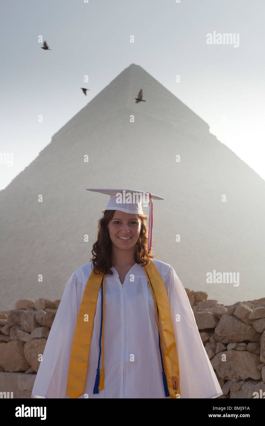 class of 2010 girl High School graduate, Cairo American College (CAC ...