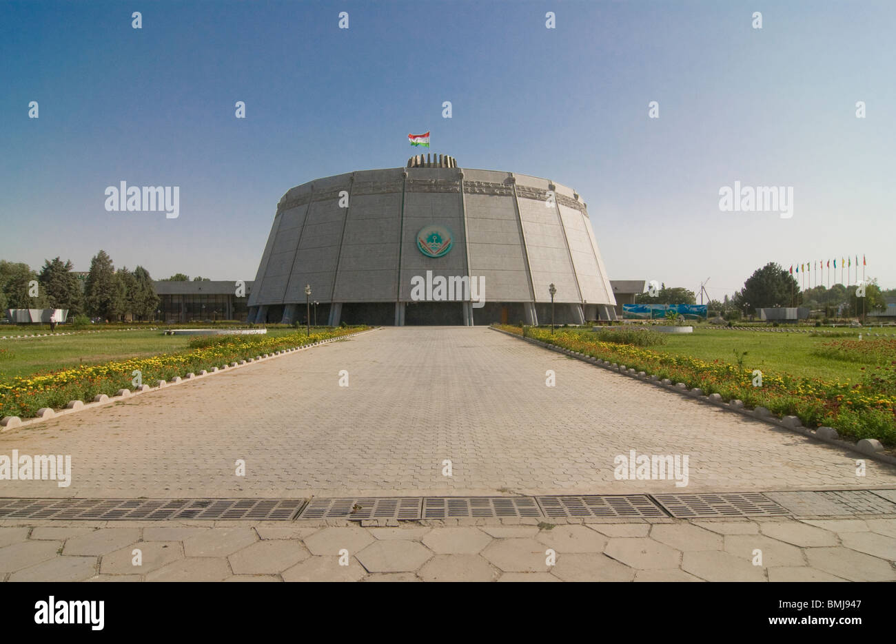 Circus of Dushanbe, Tajikistan Stock Photo - Alamy