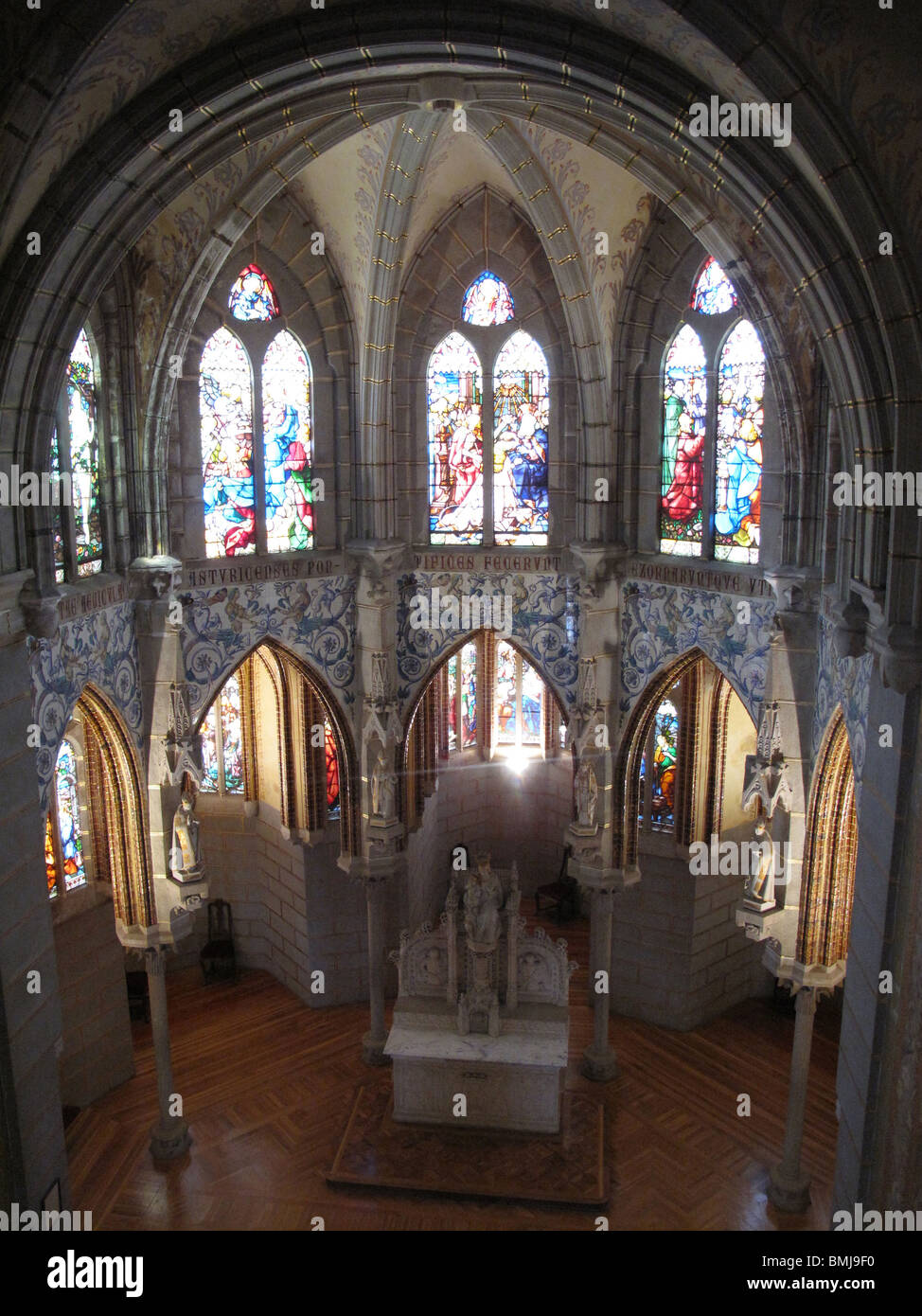 Episcopal Palace by architect Antoni Gaudi in Astorga. Leon province ...