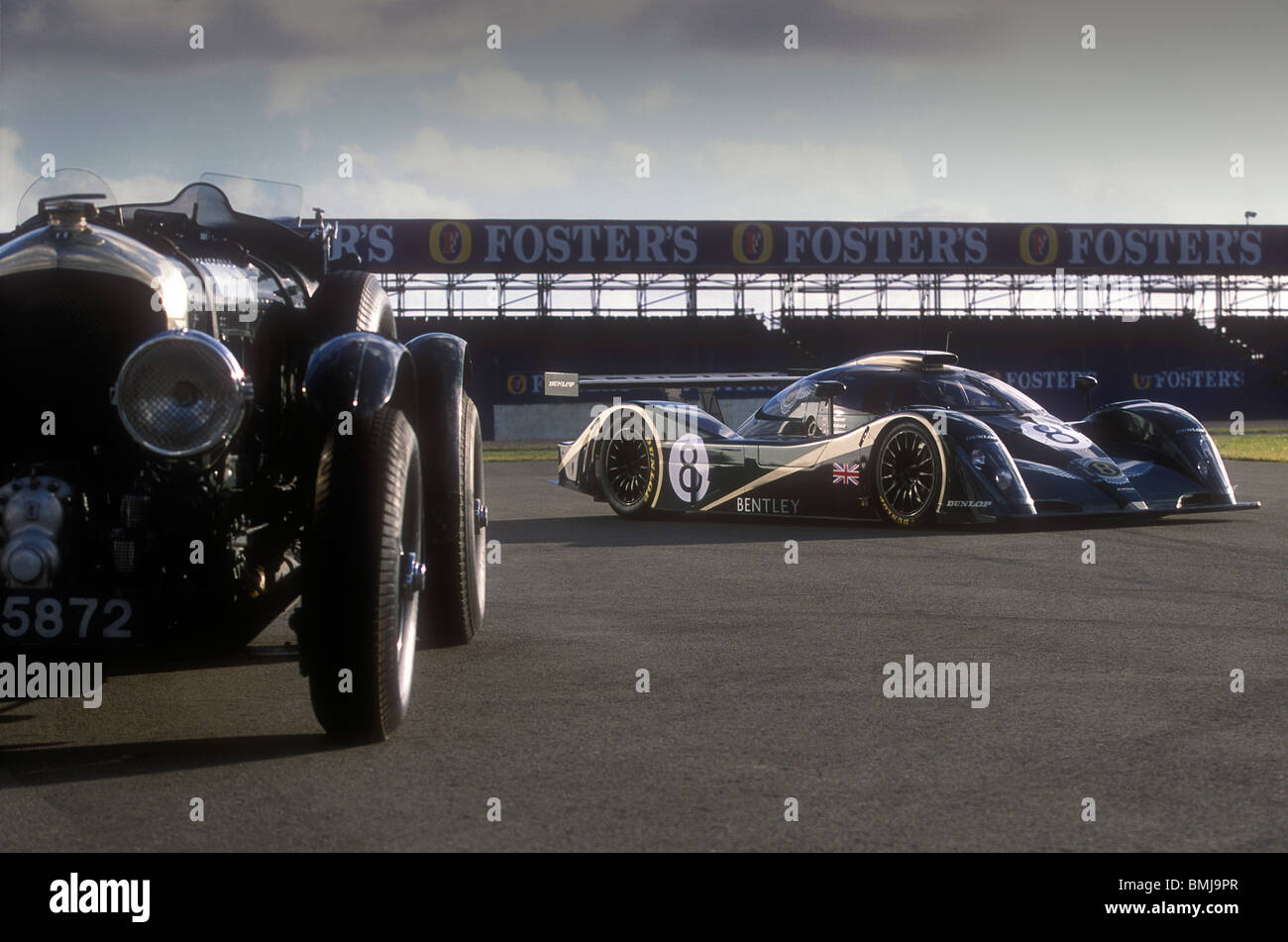 Sir Tim Birkin's No9 Le Mans Blower Bentley 1929 with 2001 Bentley ...