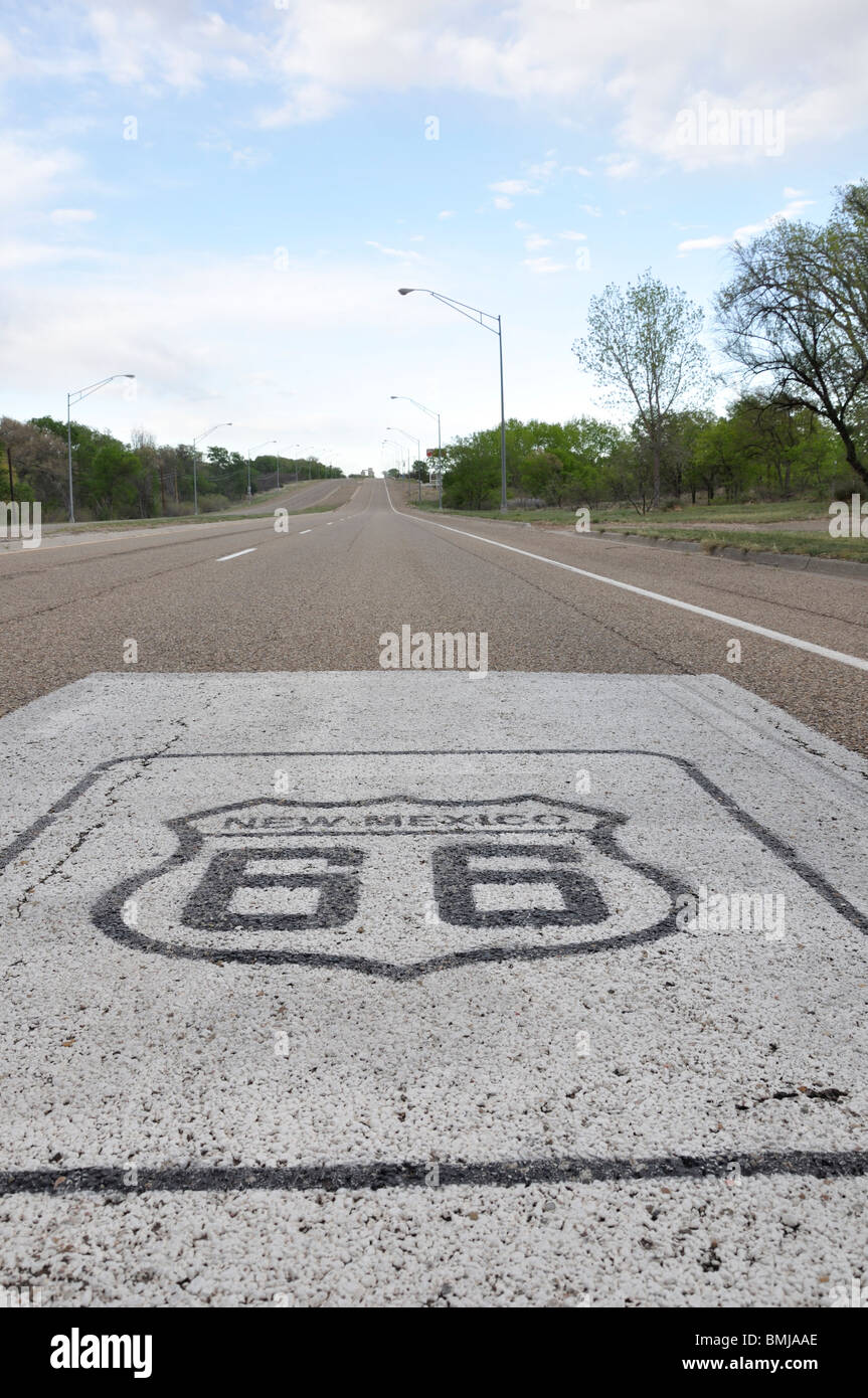 Historic Route 66, New Mexico, USA Stock Photo - Alamy