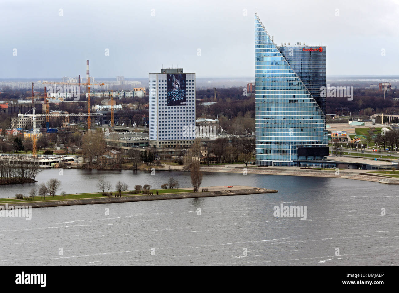 Swedbank Central Building, Riga, Latvia Stock Photo - Alamy