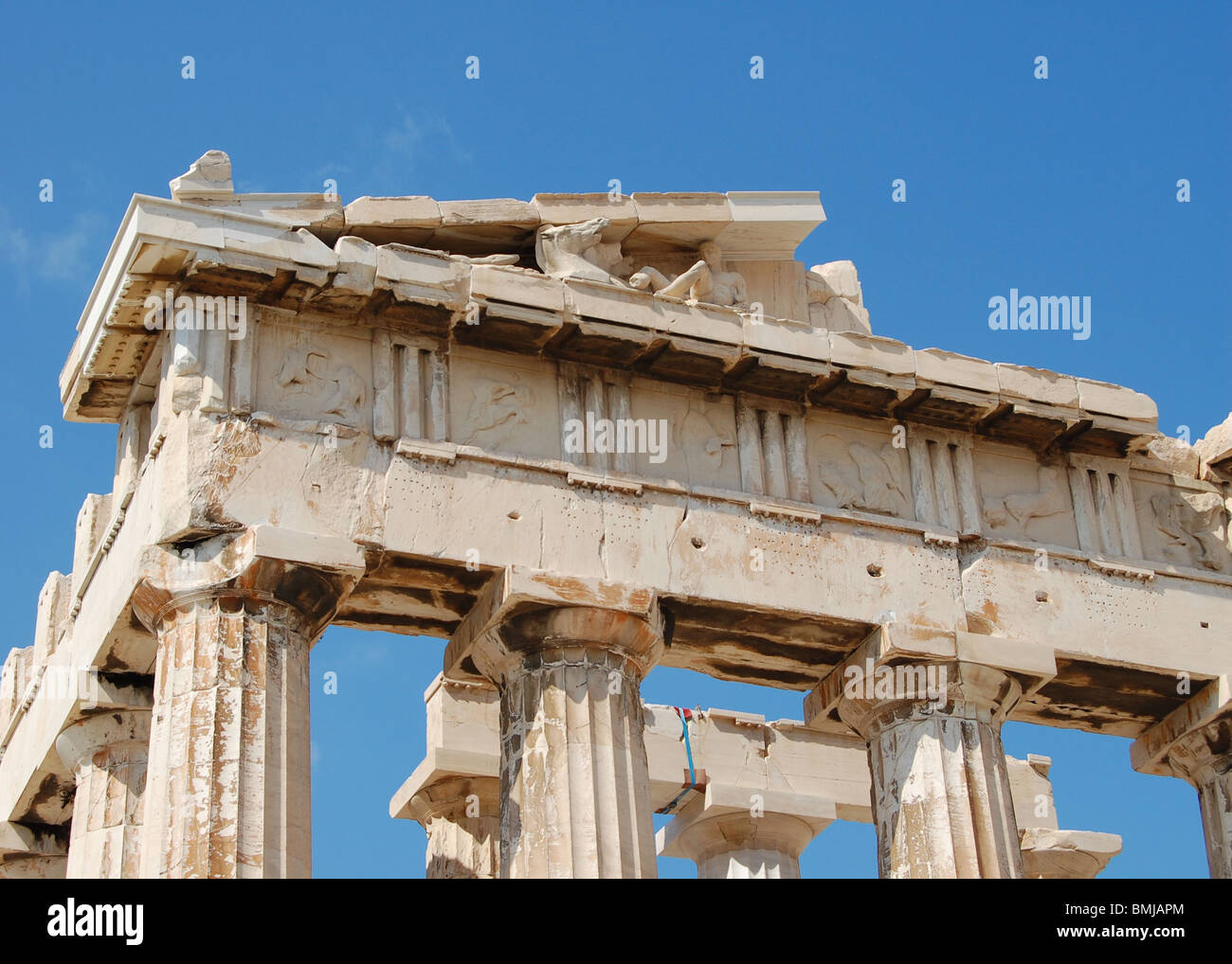 facade of the parthenon, acropolis, athens greece Stock Photo - Alamy