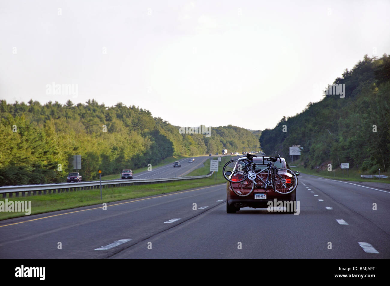 Car with bikes hi-res stock photography and images - Alamy