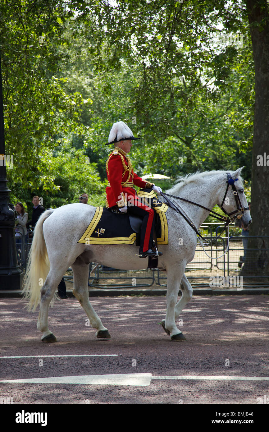 Mounted Officer at the State opening of Parliament ceremony in London ...