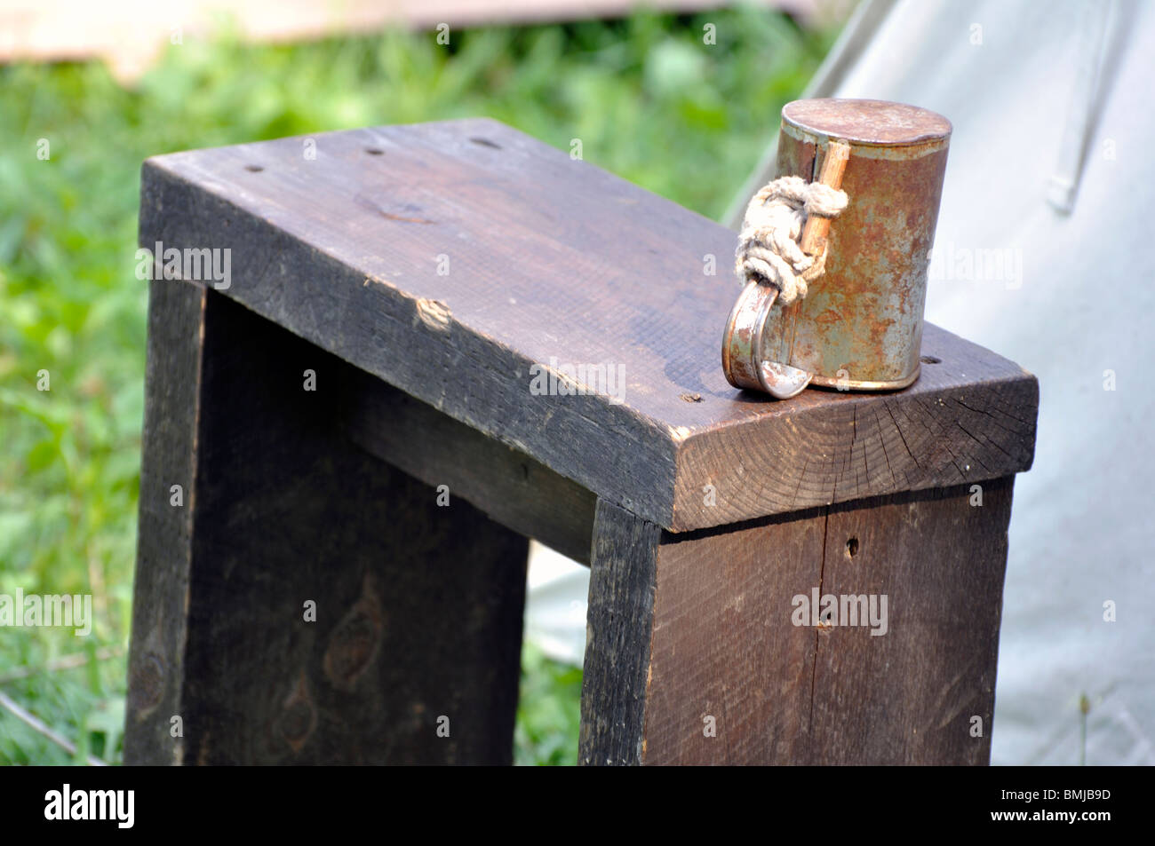 Old stool hi-res stock photography and images - Alamy